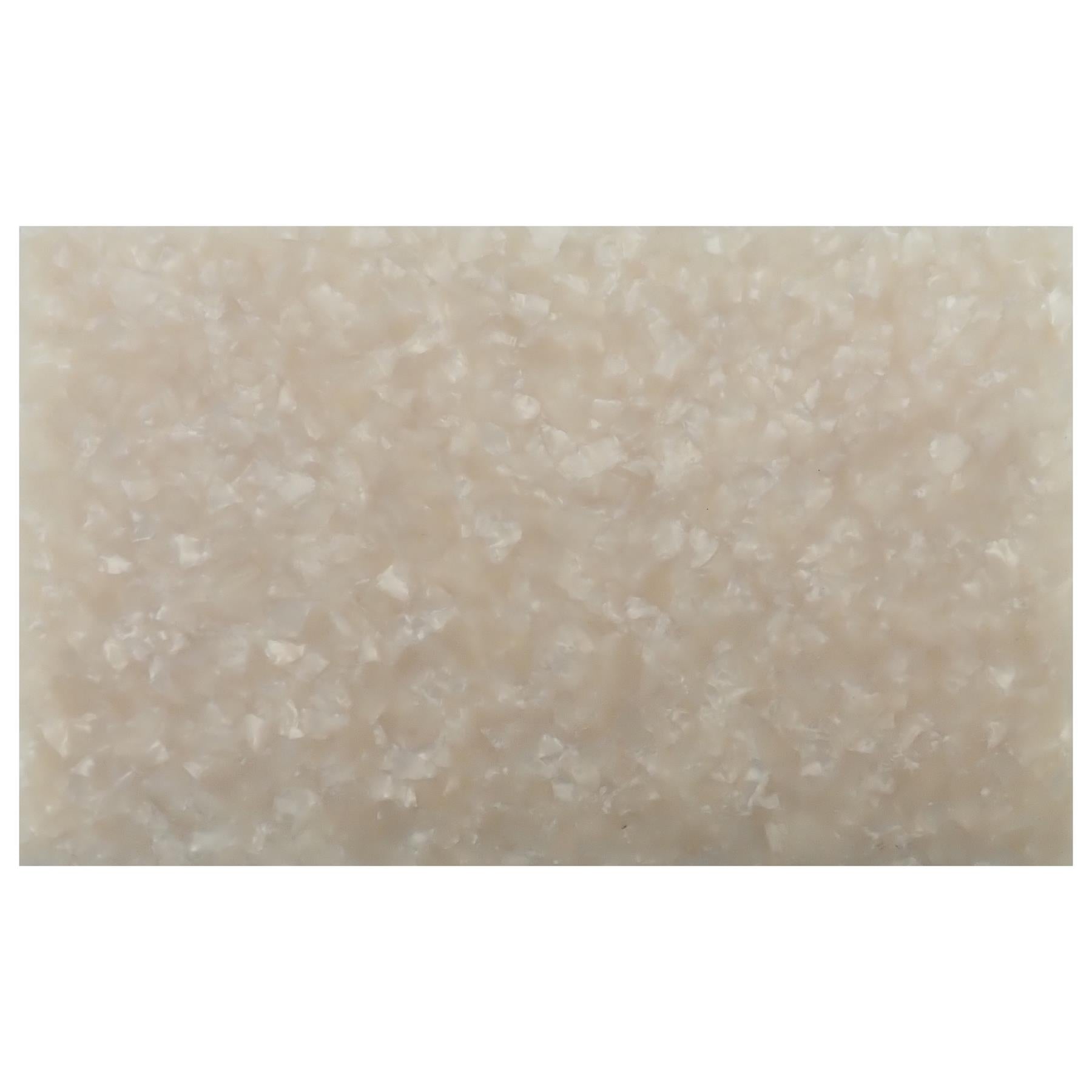White Pearloid Cellulose Acetate Block - 165x100x10mm – Rothko and Frost