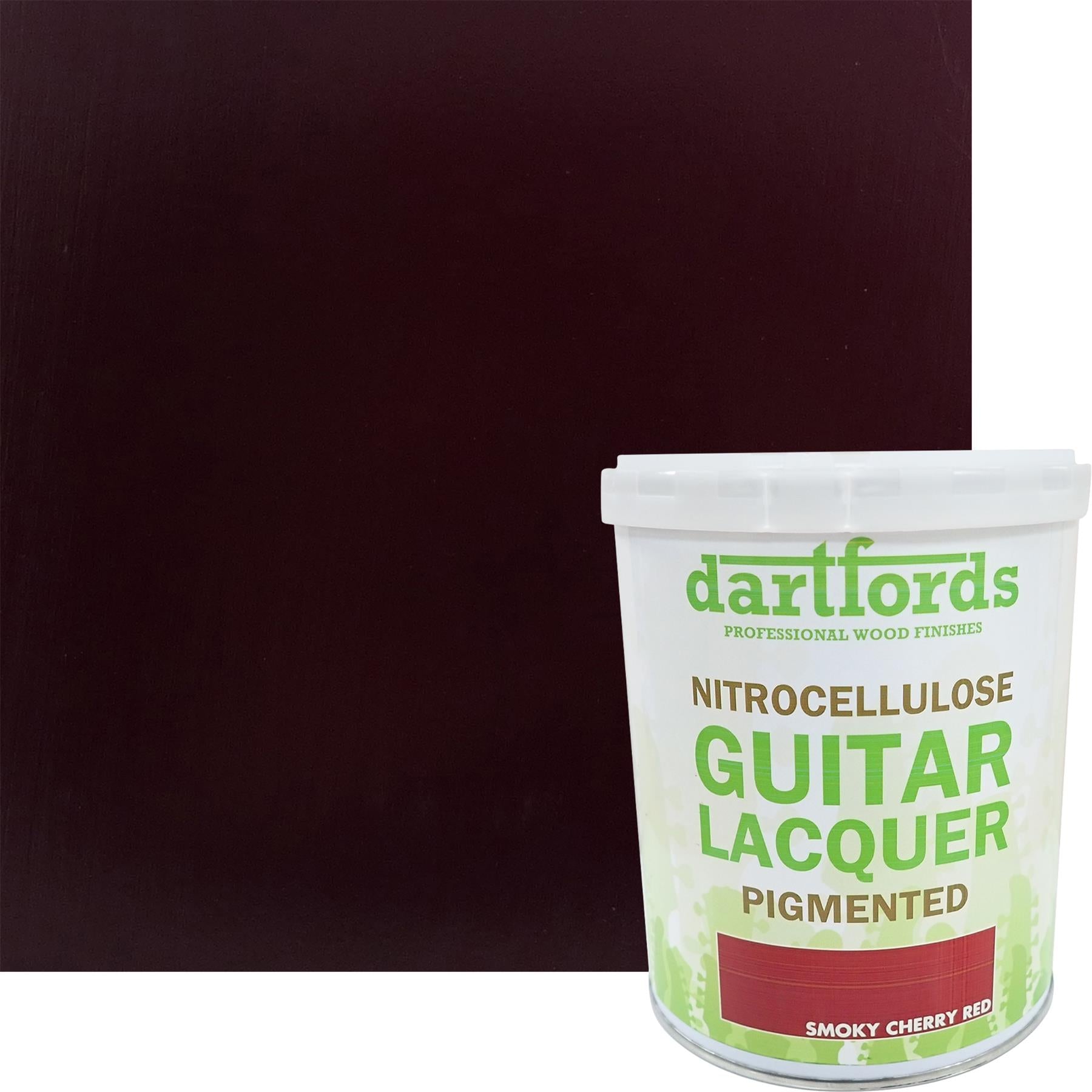 Smoky Cherry Red Pigmented Nitrocellulose Guitar Lacquer for Spray Gun ...