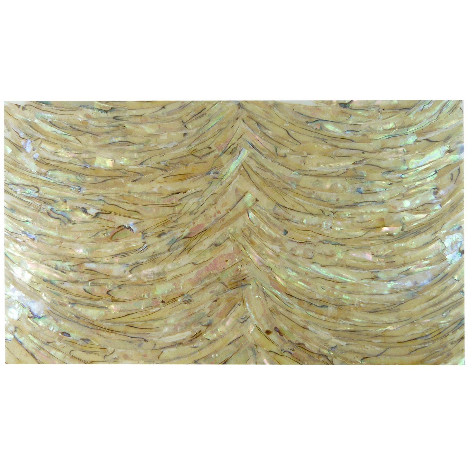 Full Shell White Abalone Laminate Shell Veneer - 240x140x0.15mm ...