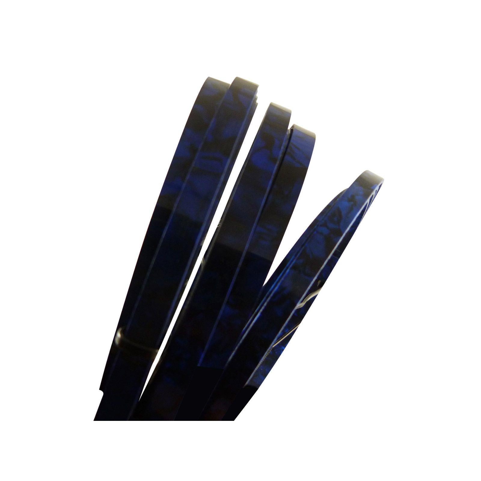 Blue Pearloid Celluloid Guitar Binding - 1600x6x1.5mm – Rothko and Frost