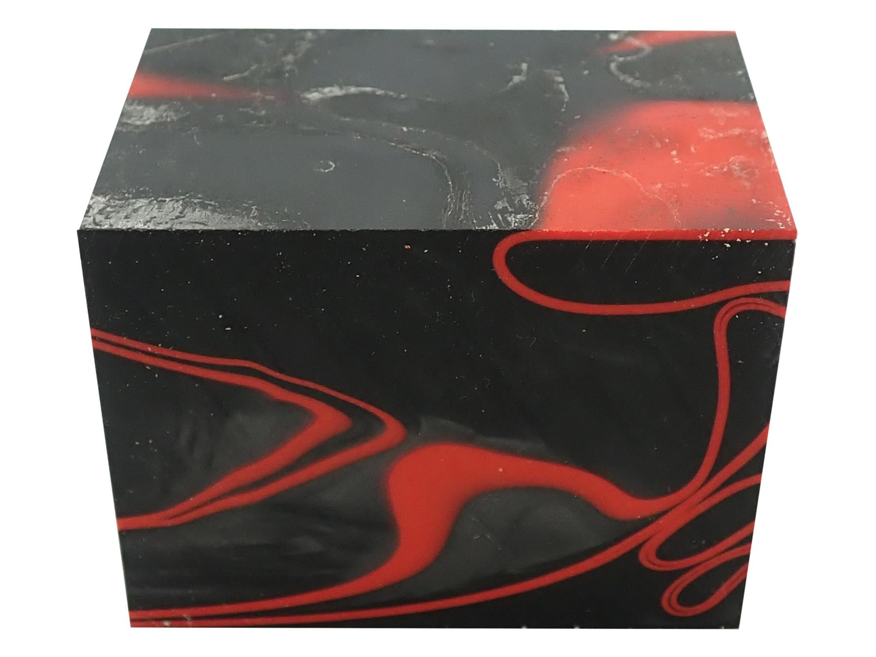 Lava Flow Abstract Kirinite Acrylic Block - 64x42x42mm – Rothko and Frost