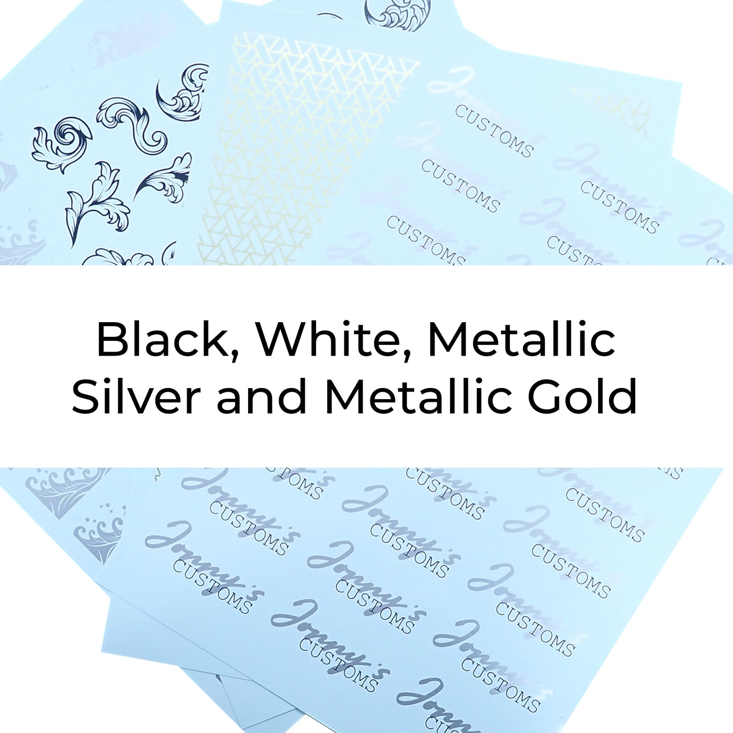 Custom Waterslide Decals in Your Design (A4 Sheet) – Rothko and Frost