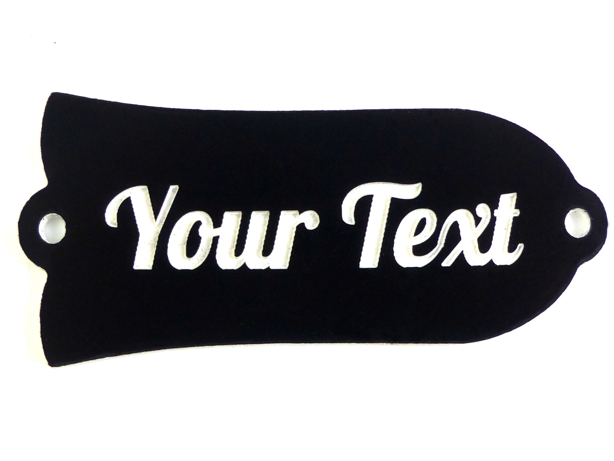 Custom Engraved Truss Rod Cover – Rothko and Frost