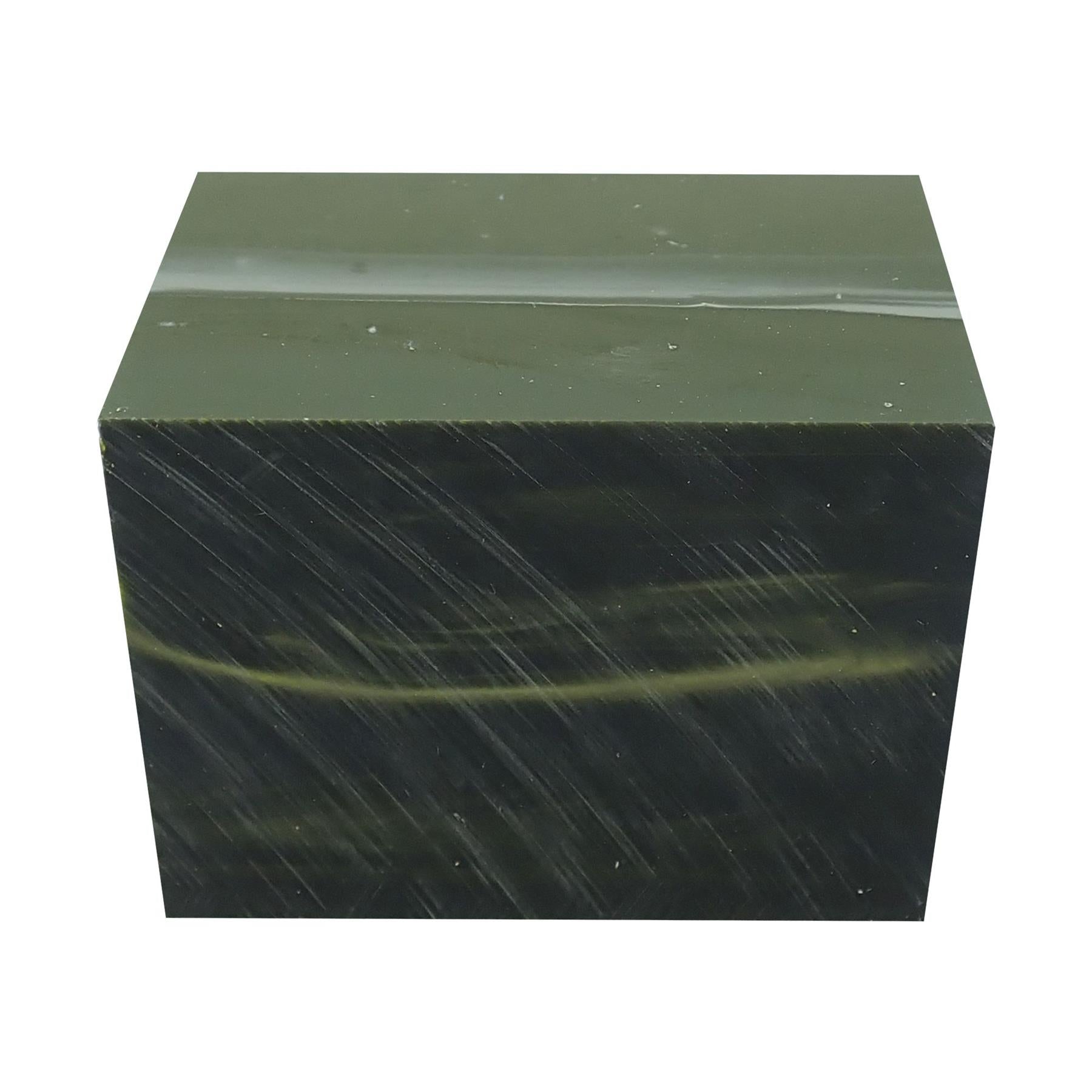 Venom Green Pearl Kirinite Acrylic Block - 64x42x42mm – Rothko and Frost