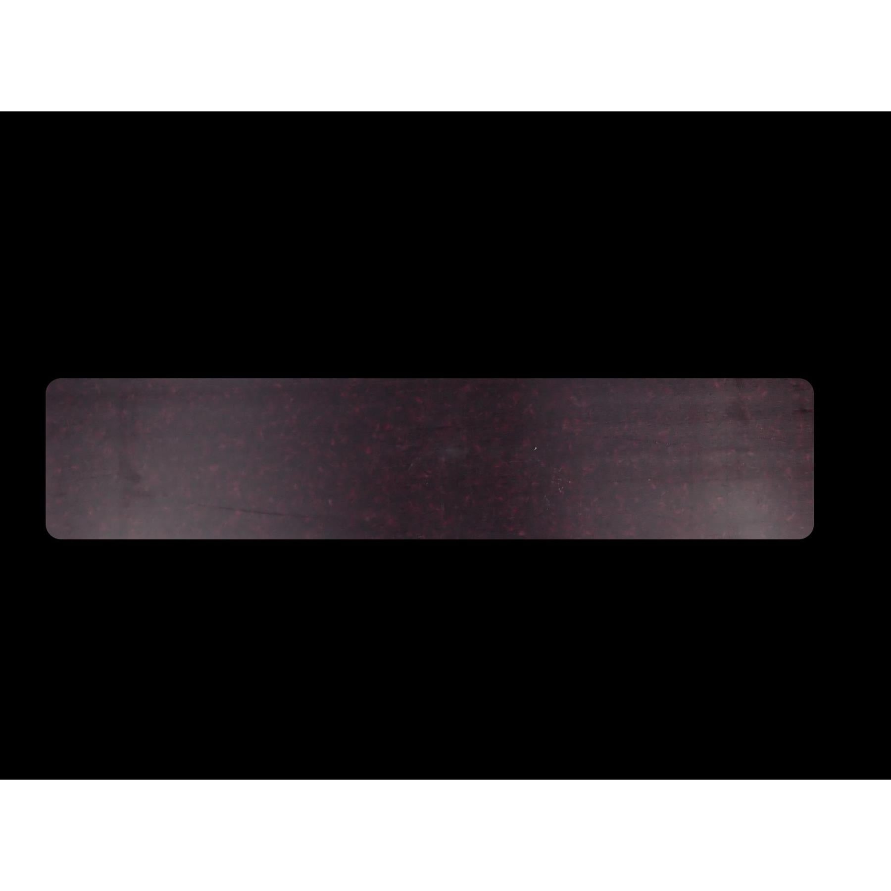 Red Combed Pearloid Cellulose Acetate Sheet, 4mm Thick – Rothko and Frost