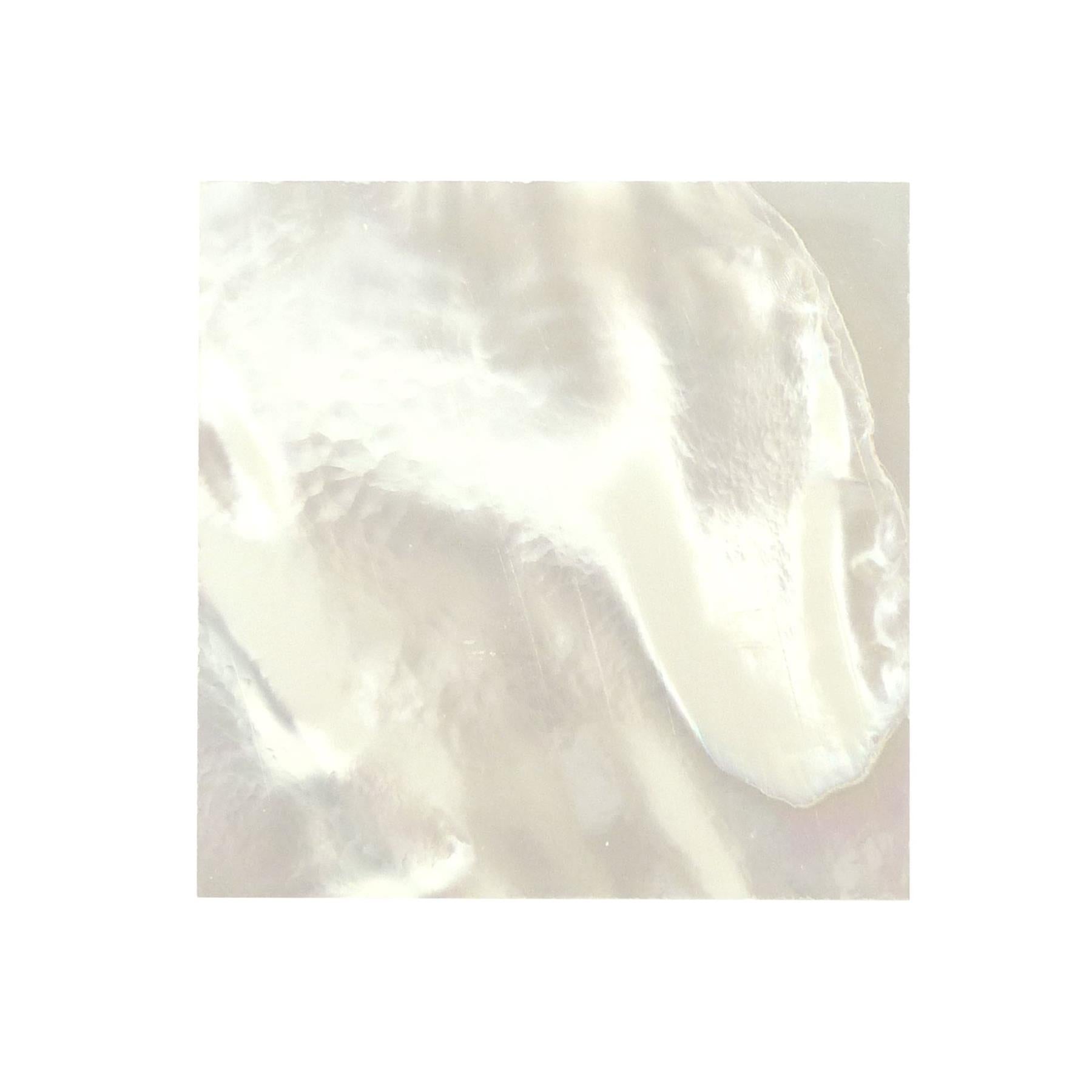 White Mother of Pearl Inlay Blank – Rothko and Frost