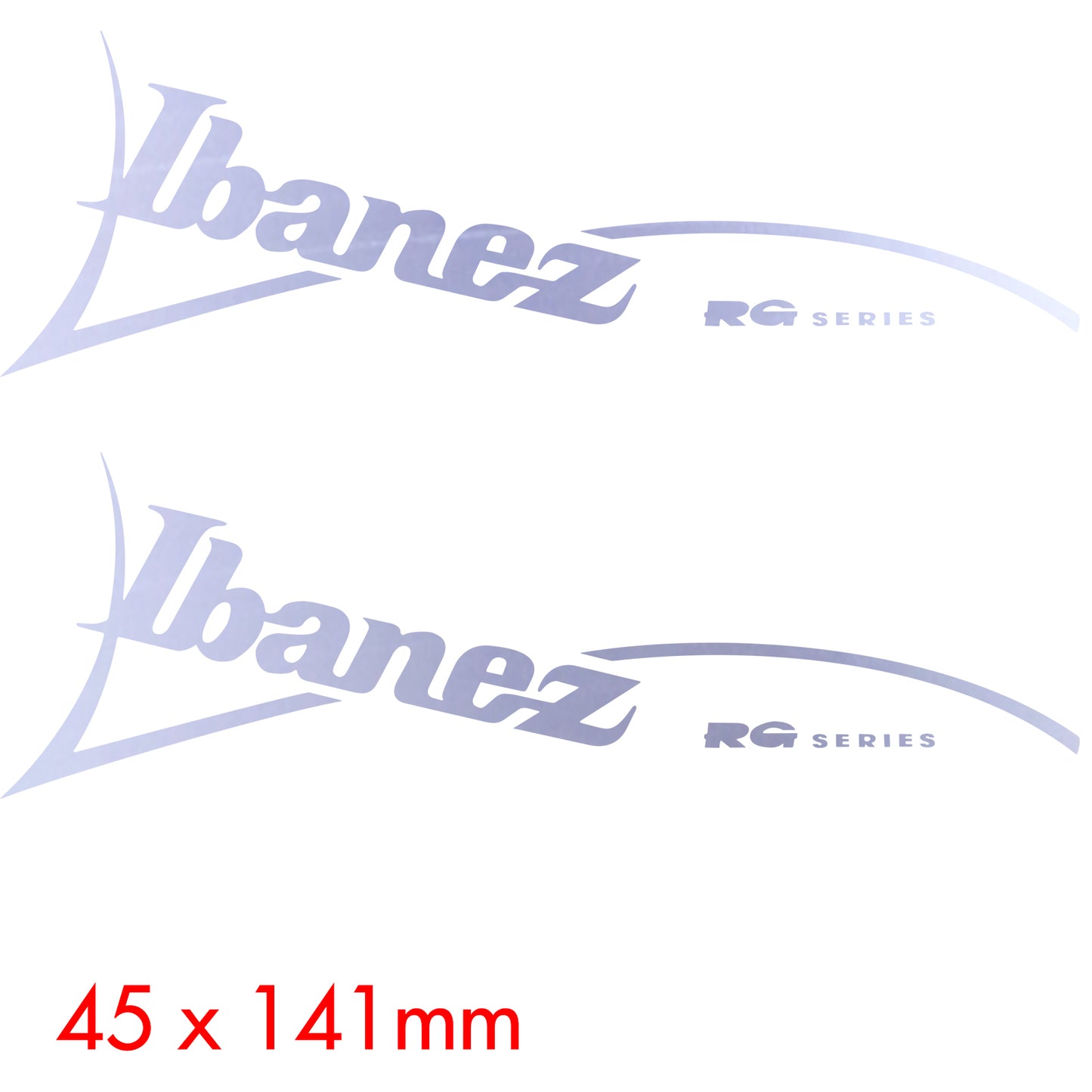 Ibanez Tick Restoration Headstock Decals x2